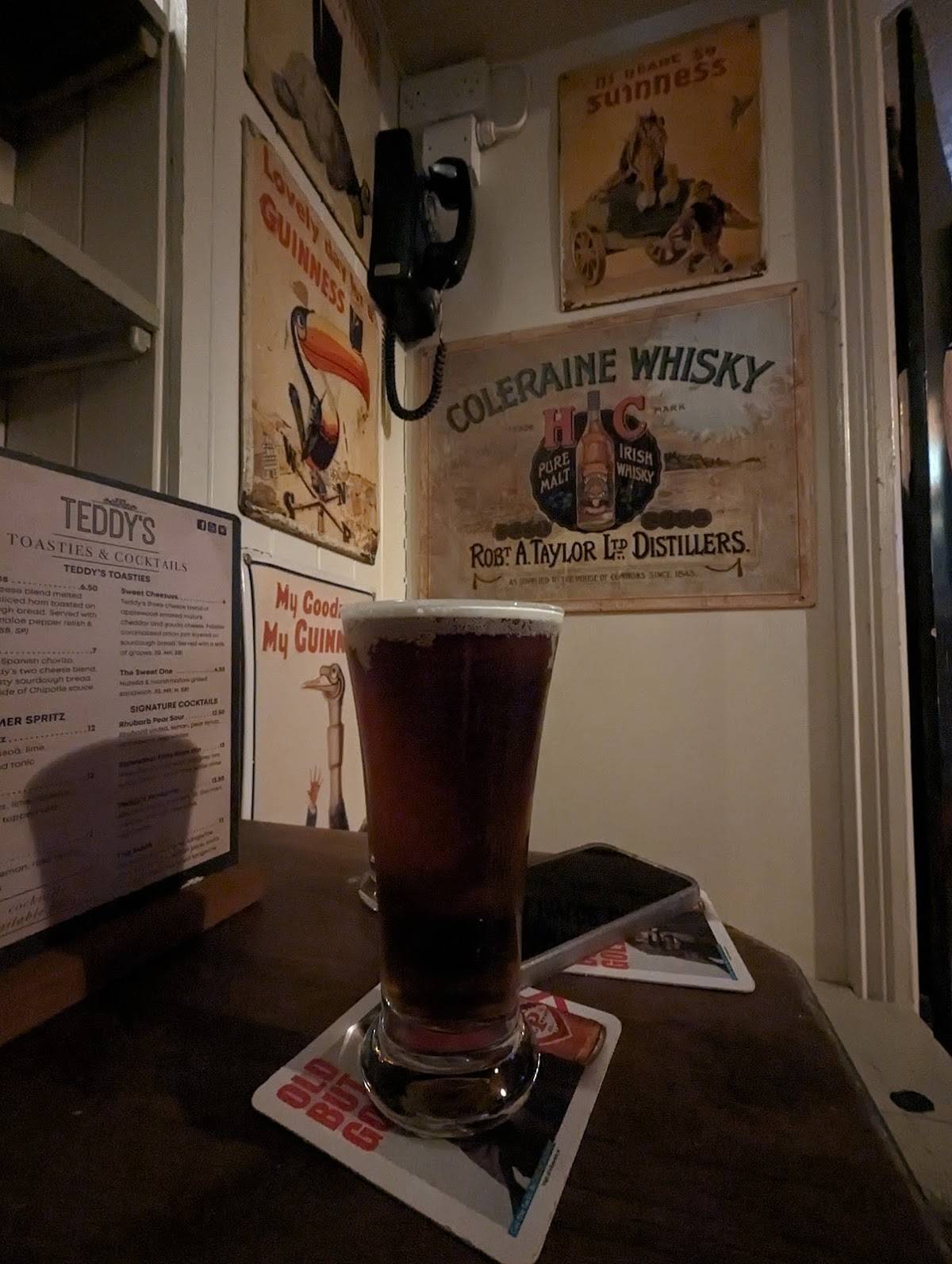 Menu at O'Connors Traditional Pub, Killarney