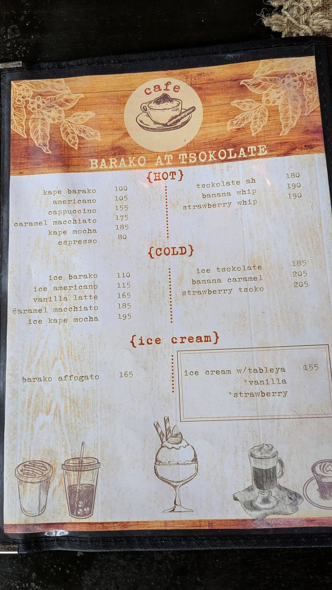 Menu at OMG! Olvida & Myra's Grill pub & bar, Mabini