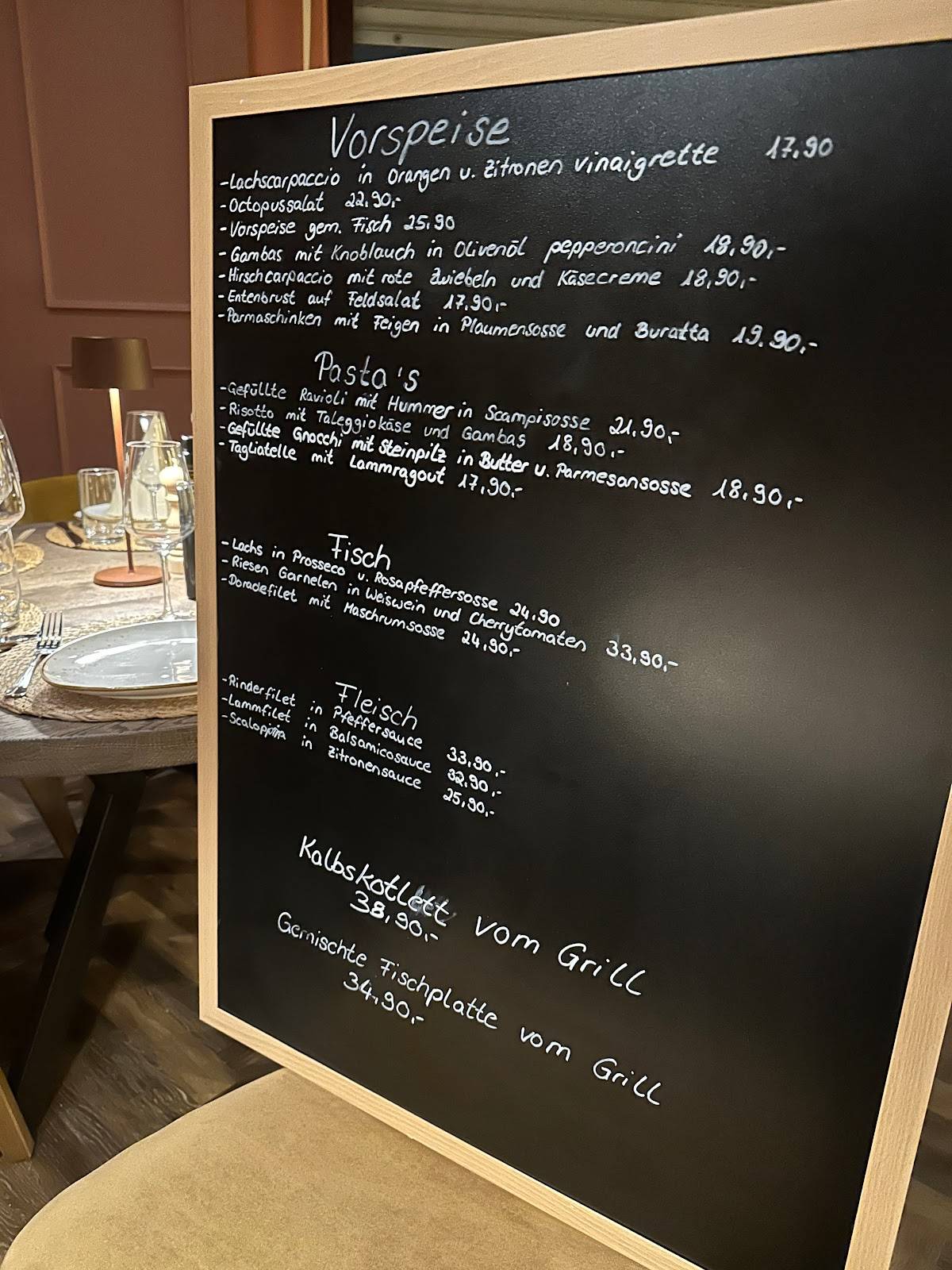 Speisekarte von Totó Restaurant, Oberhausen