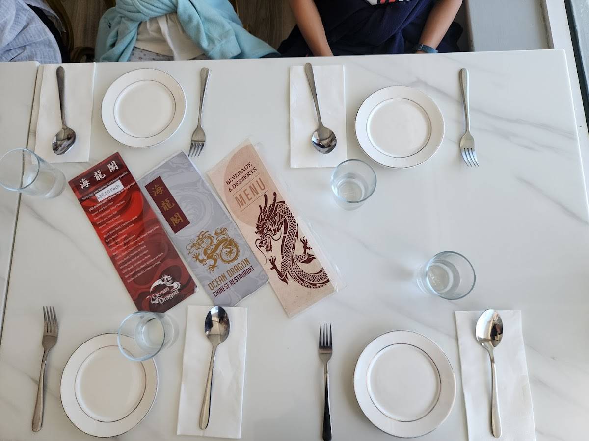 Menu at Ocean Dragon Chinese Restaurant, Watermans Bay