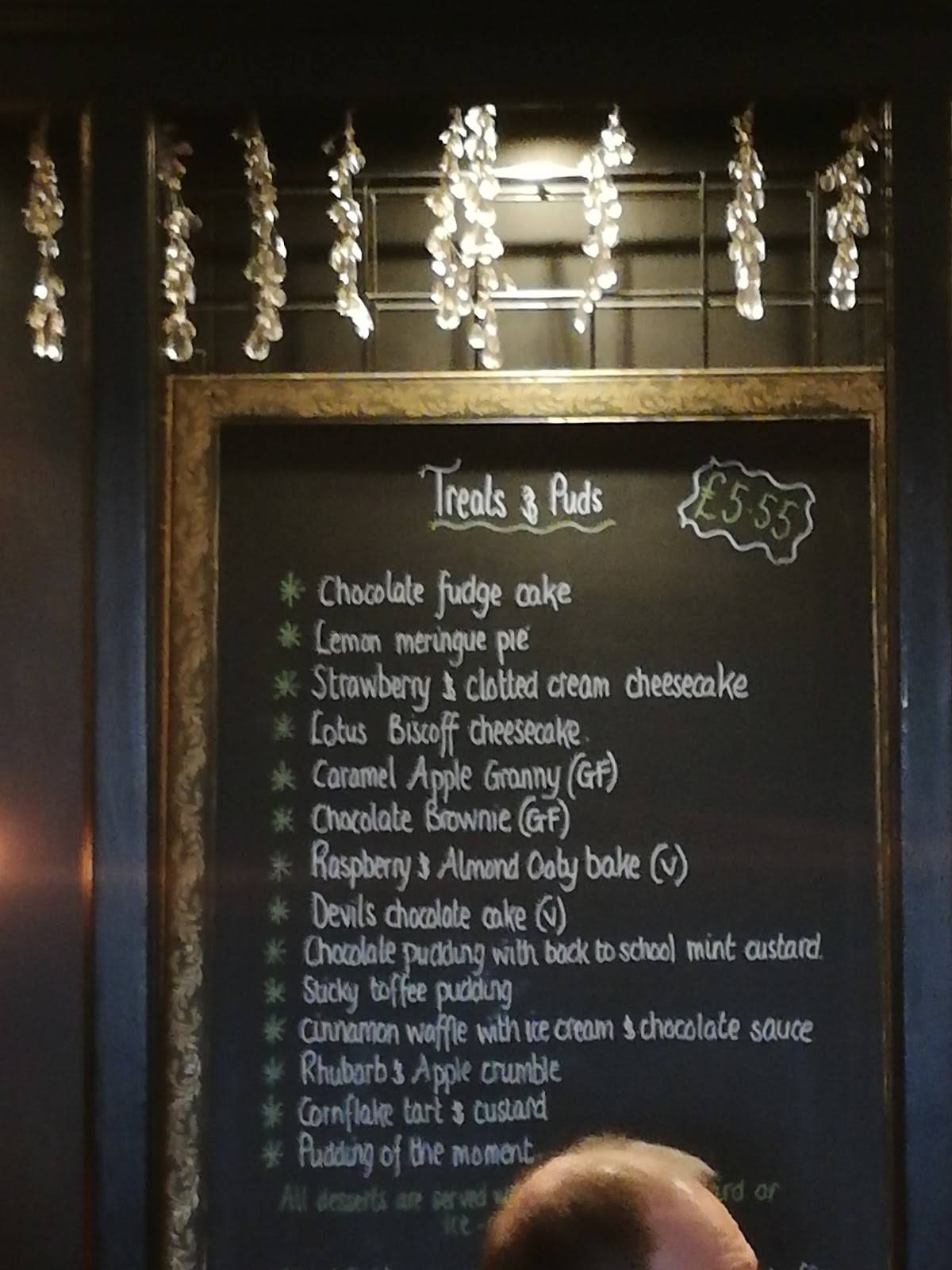 Menu at The Black Ladd pub & bar, Oldham