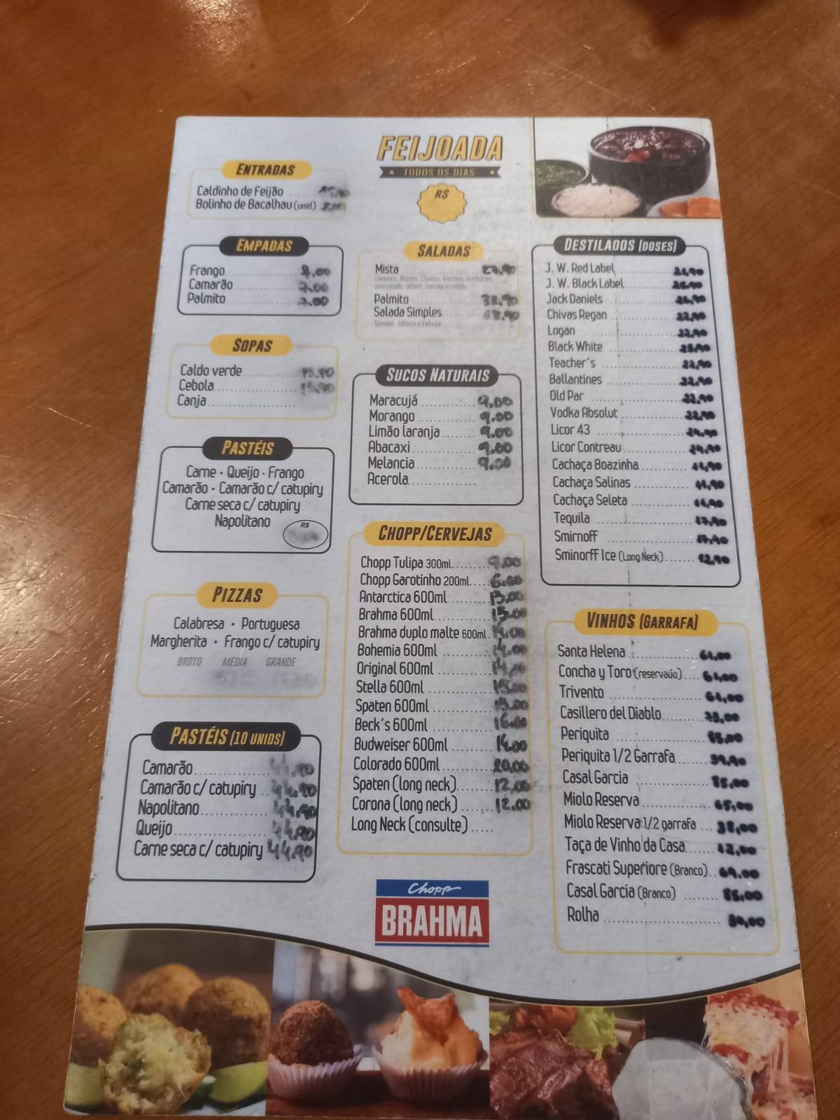 Menu em Orla Sport Bar, Rio de Janeiro