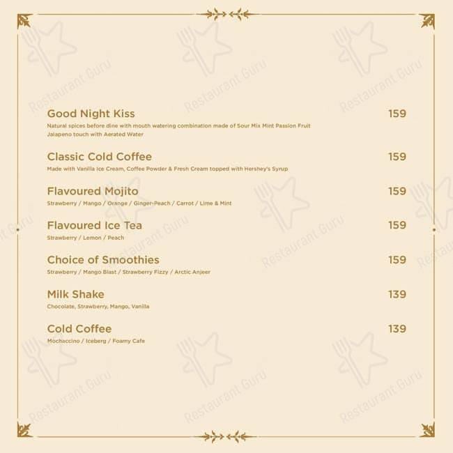 Menu at Pakwan Chennai, Chennai, 1st Floor