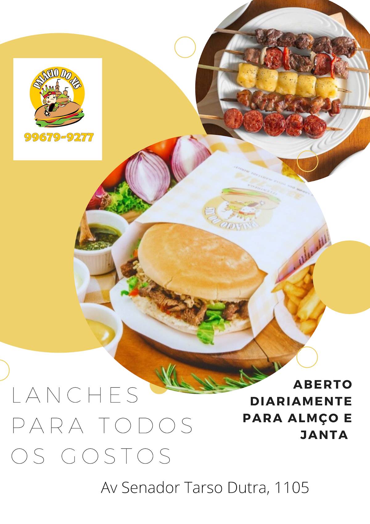 Menu em Palácio do Xis restaurante de fast food, Porto Alegre, 1105 - 3
