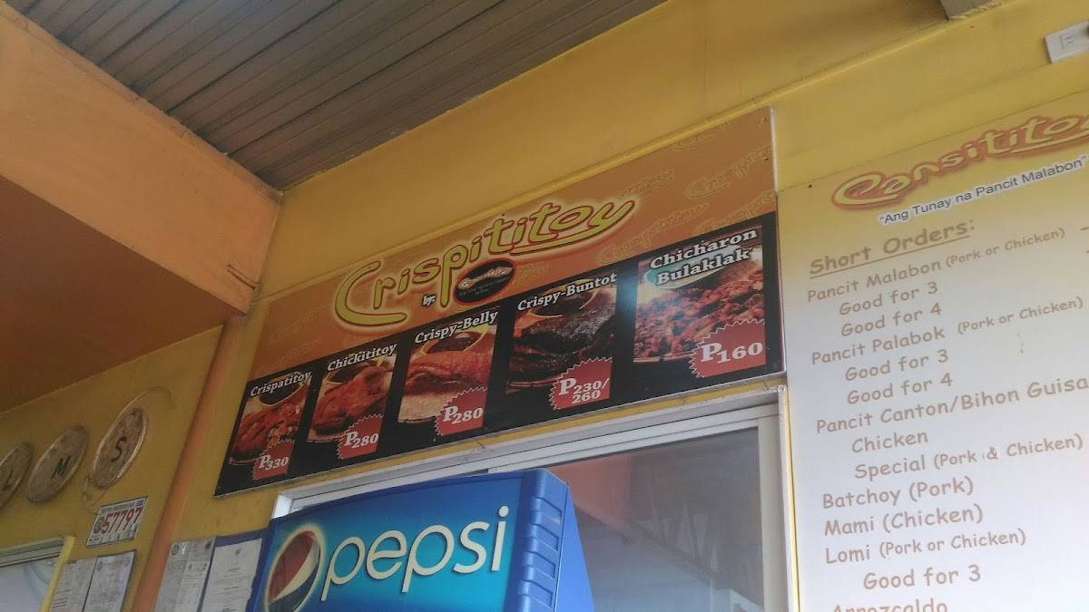 Menu at Pansititoy - Quimpo Blvd. Branch restaurant, Davao City, 3H3W+FXH