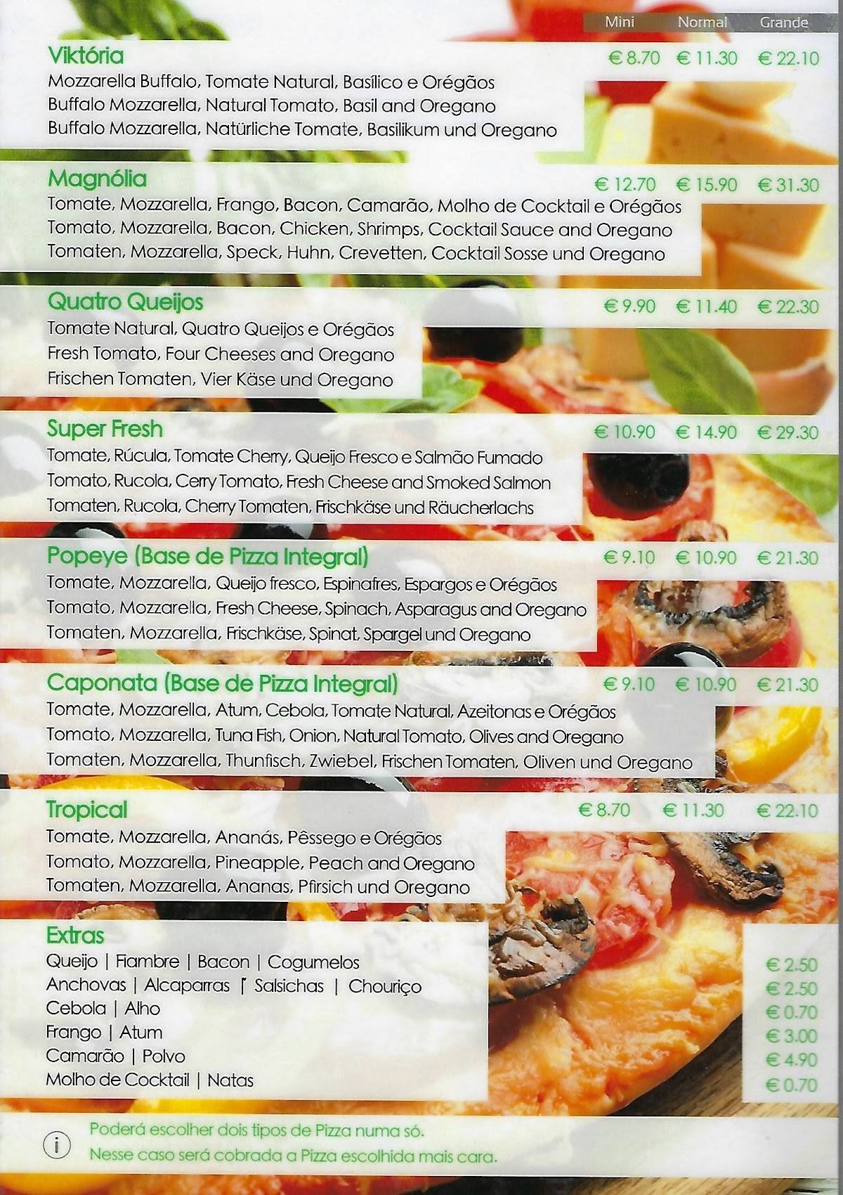 Menu em Papa Manuel Piornais I restaurante, Funchal, Caminho do Amparo 15