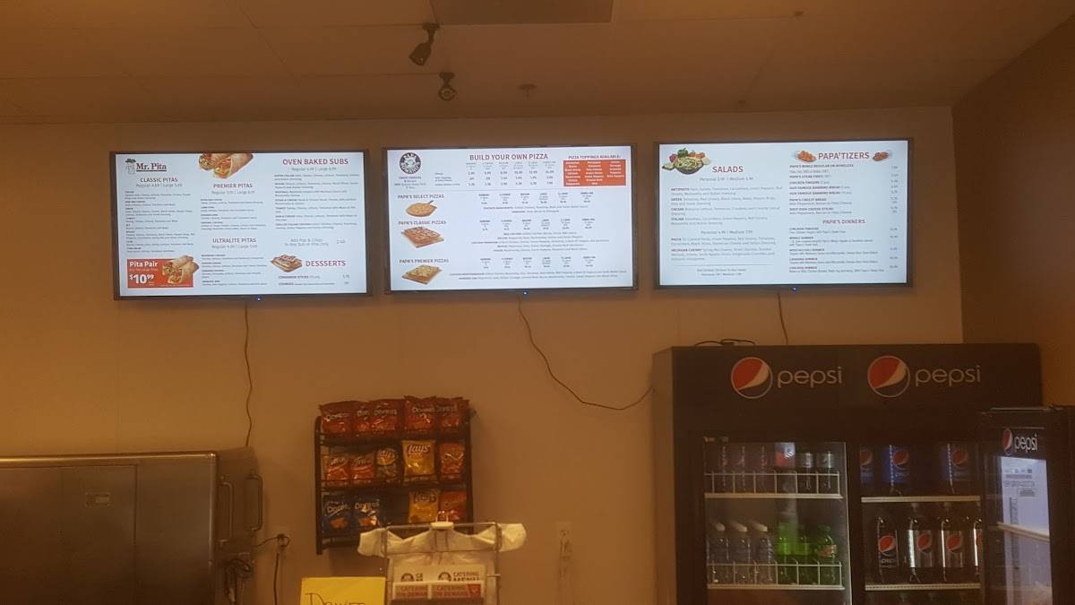 Menu at Papa Romano's Pizza & Mr. Pita pizzeria, Grosse Pointe Woods ...