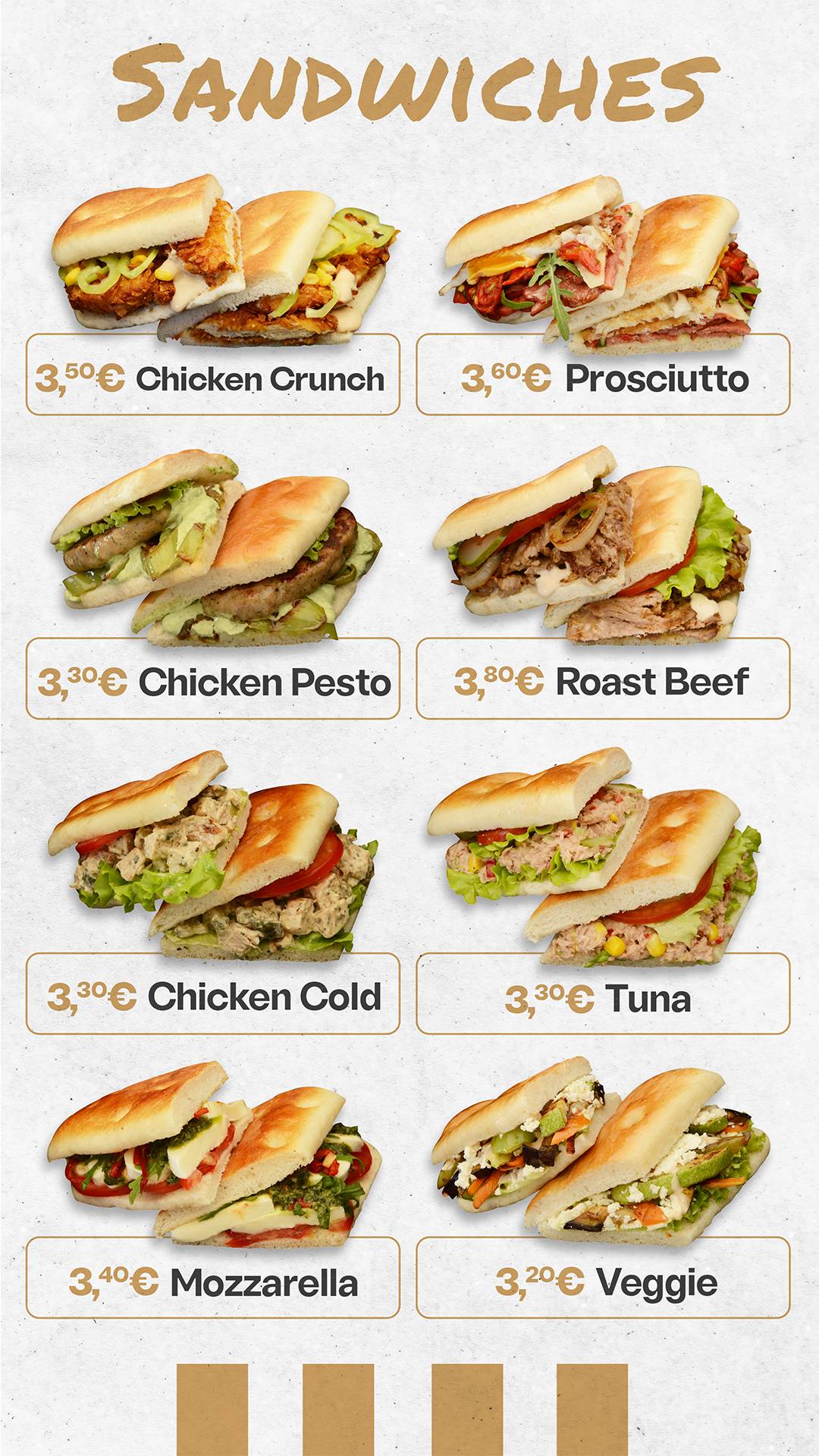 Menu at Papirun restaurant, Prishtina, Johan V. Hahn