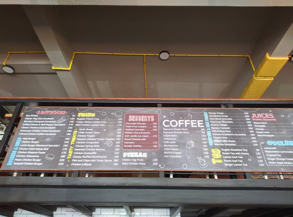 Menu at Pastry Cottage, Taleigao, Ground floor