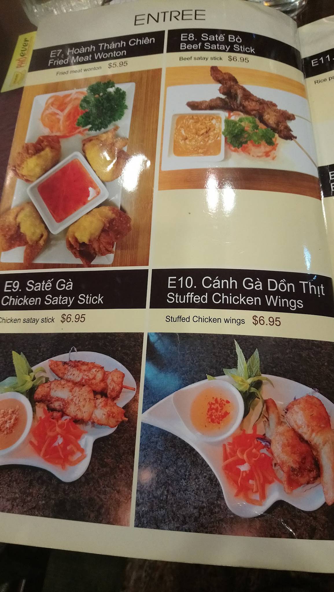 Menu at Phoever Canning Vale restaurant, Canning Vale