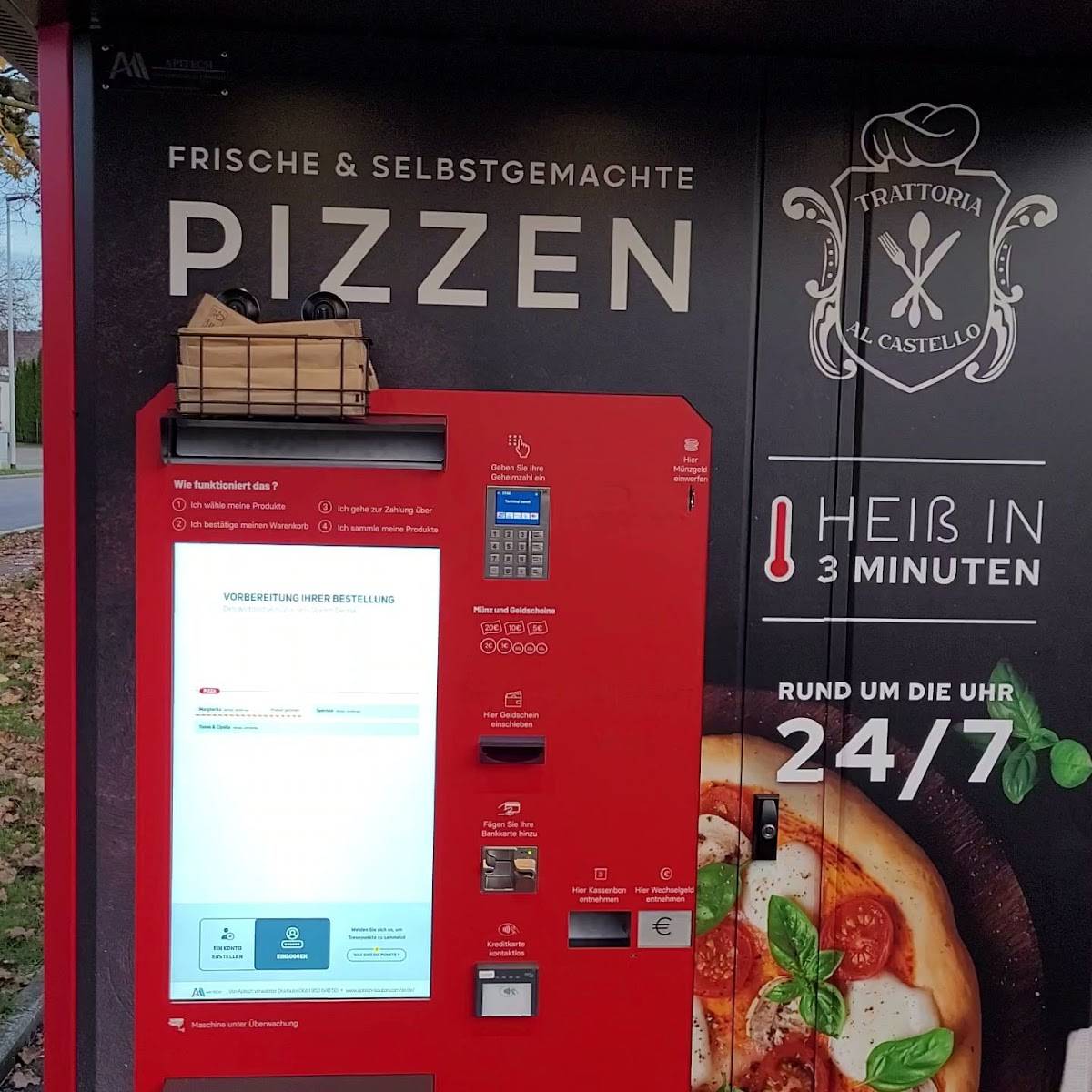 Speisekarte von Pizza Automat, Babenhausen