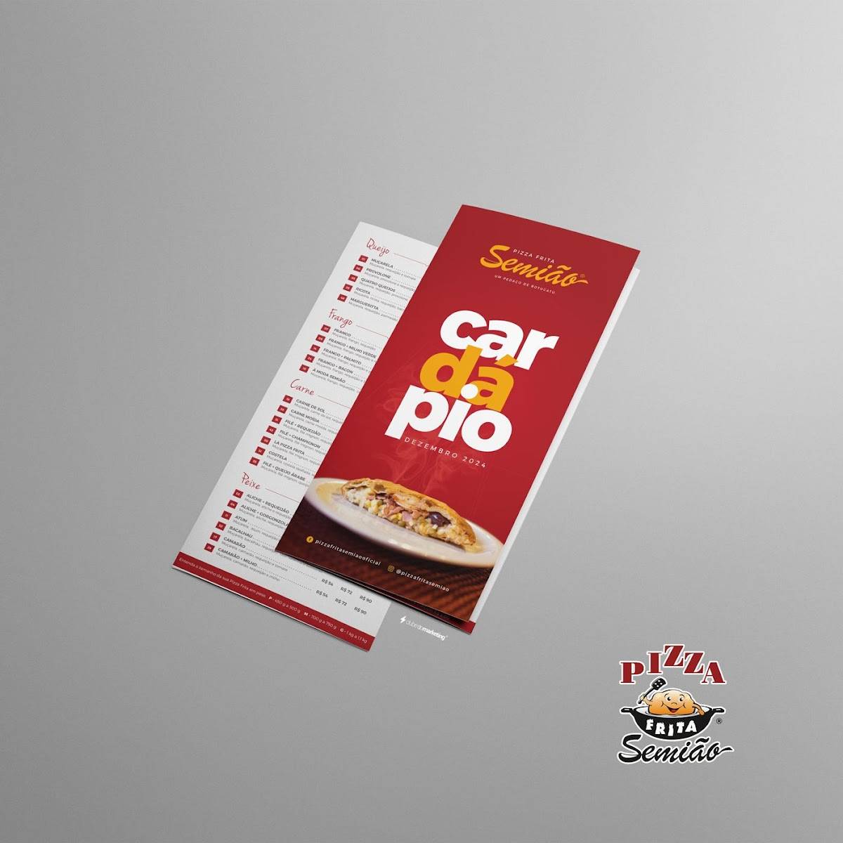 Menu em Semião pizzaria, Botucatu