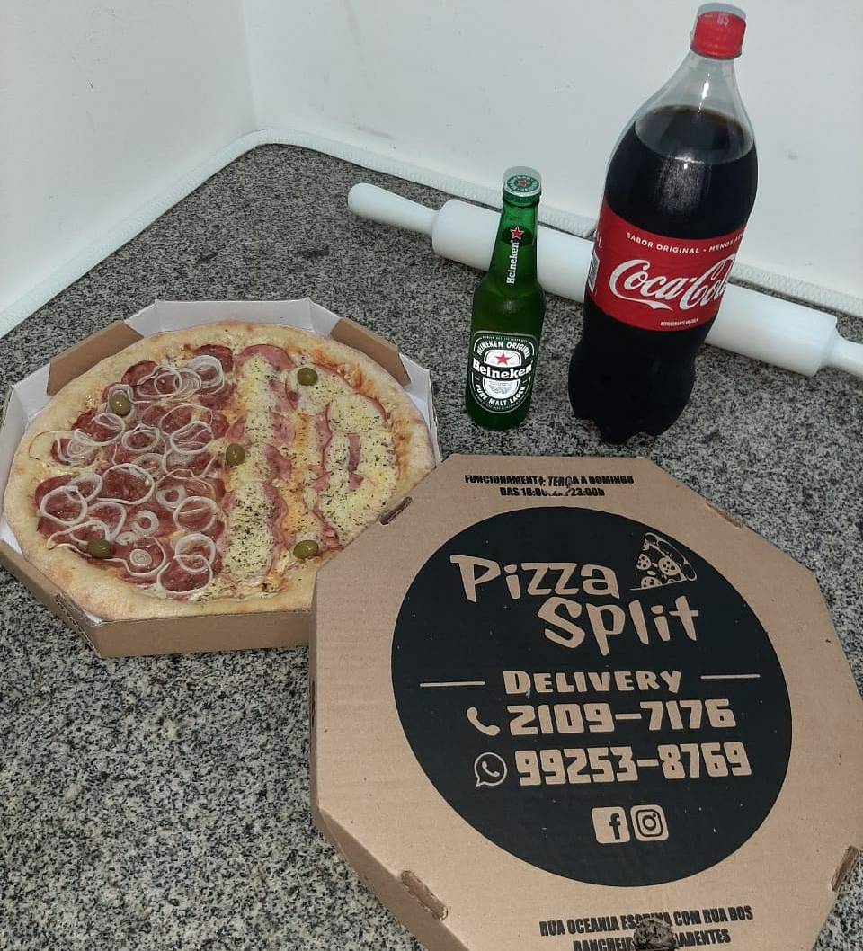 Menu em Pizza Split pizzaria, Campo Grande