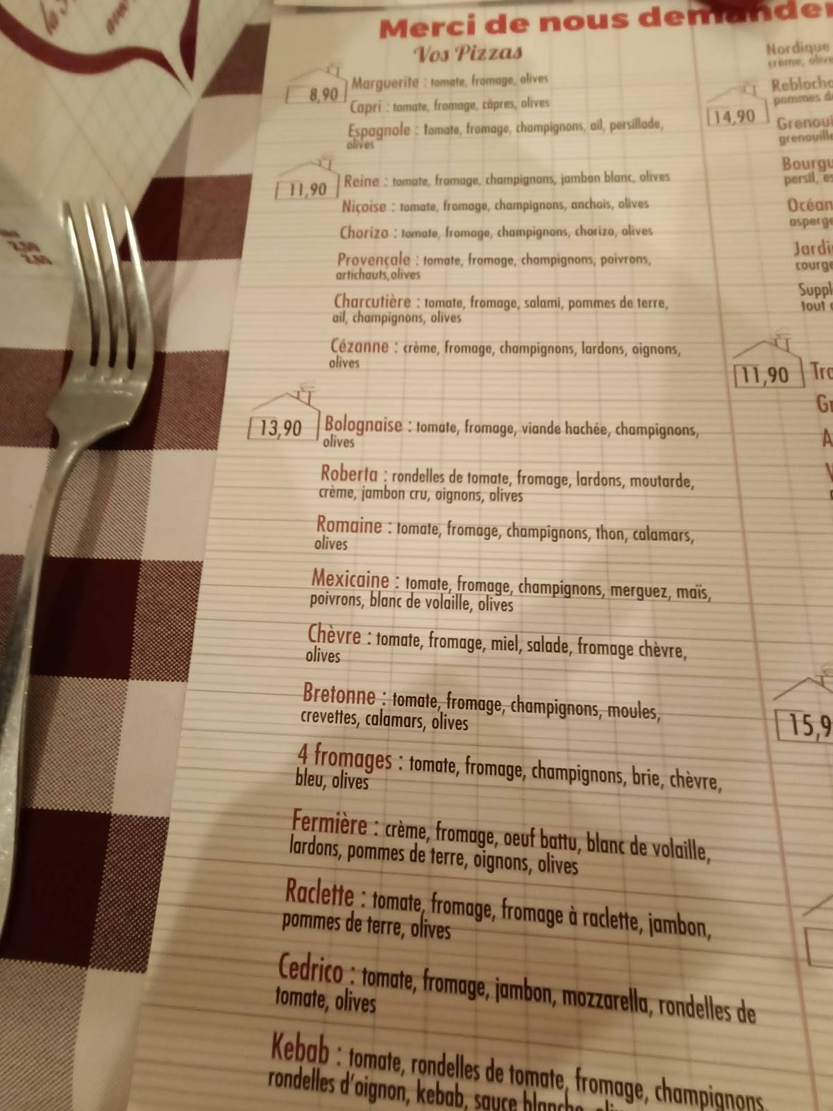Menu au Bonséjour Restaurant Verdun, Verdun, 33 Av. de Metz