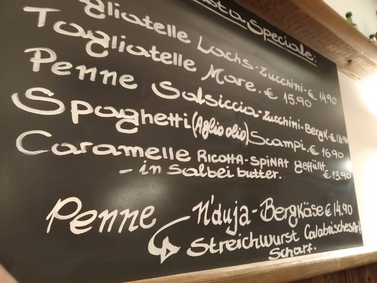 Speisekarte von Pizzeria Terra Verde, München