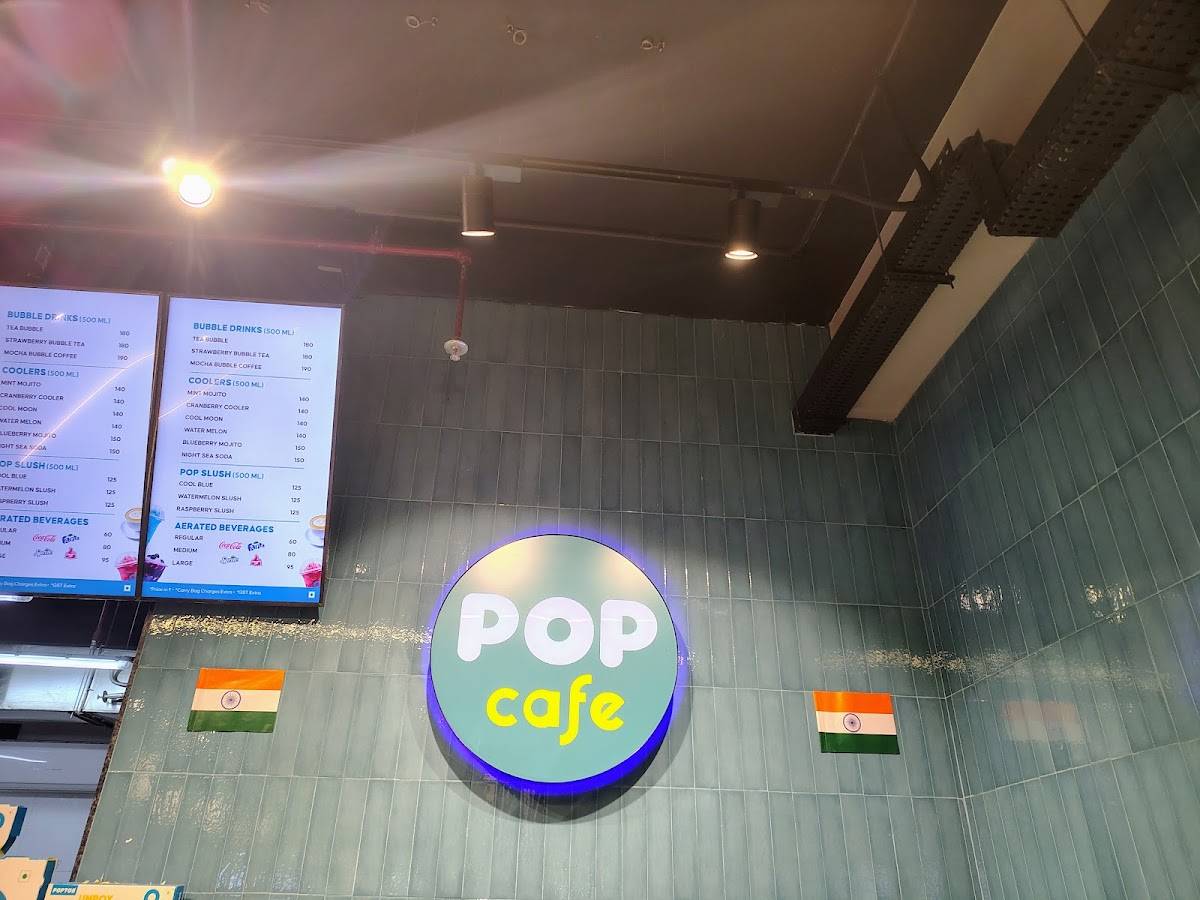 Menu at Poptos gotri, Vadodara