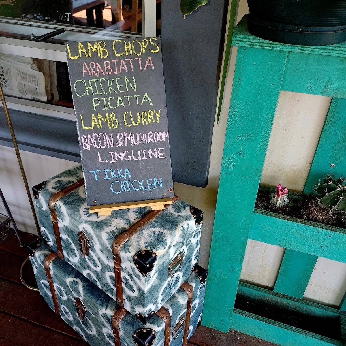 Menu at Berry Cafe, Port Edward