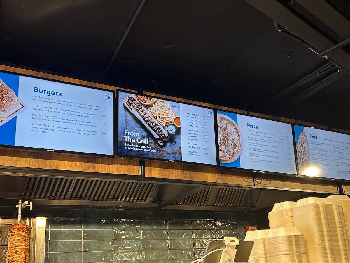Menu at Posh Turkish - Zabbar, Ħaż-Żabbar