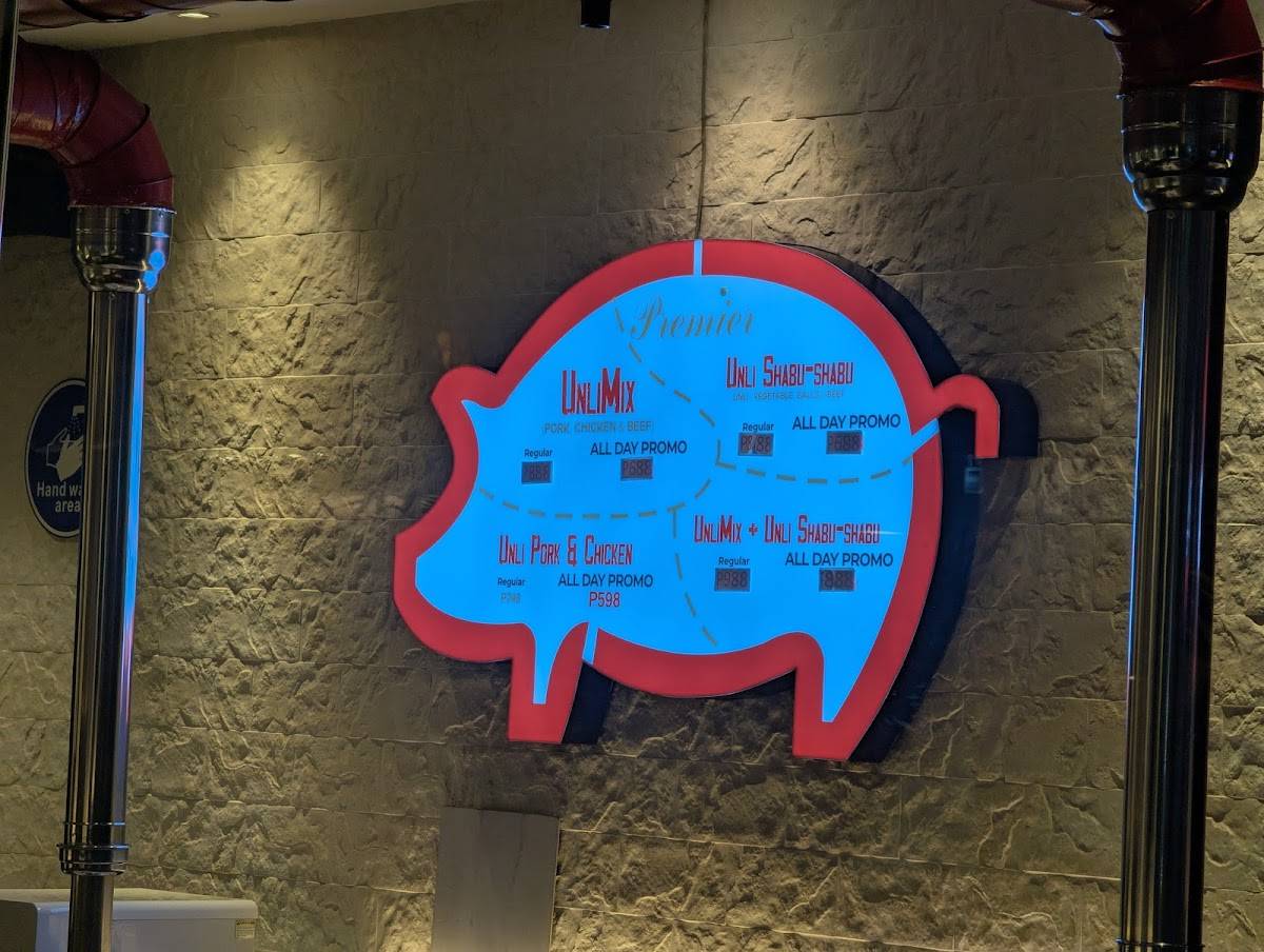 Menu at Premier the Samgyupsal Bonifacio Stopover BGC BBQ, Taguig
