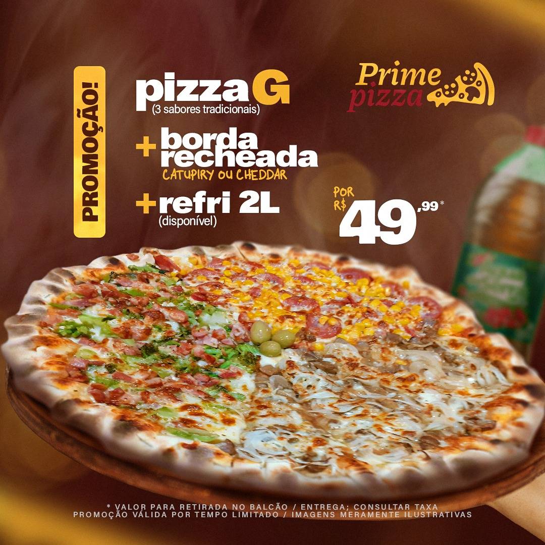 Menu em Pizzaria Prime Pizza - Araquari, Joinville