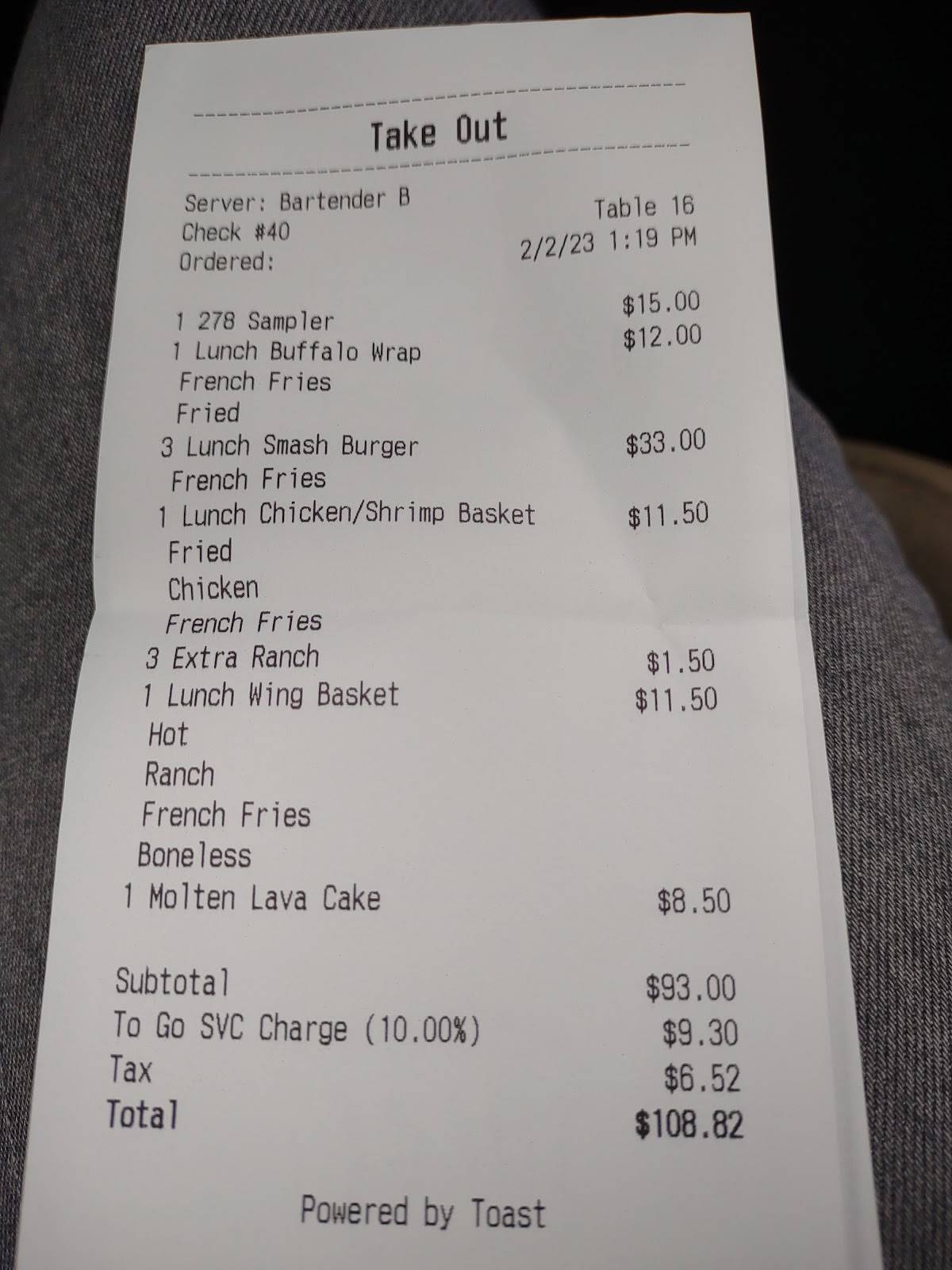 Menu at 278 South pub & bar, Hiram, Atlanta Hwy