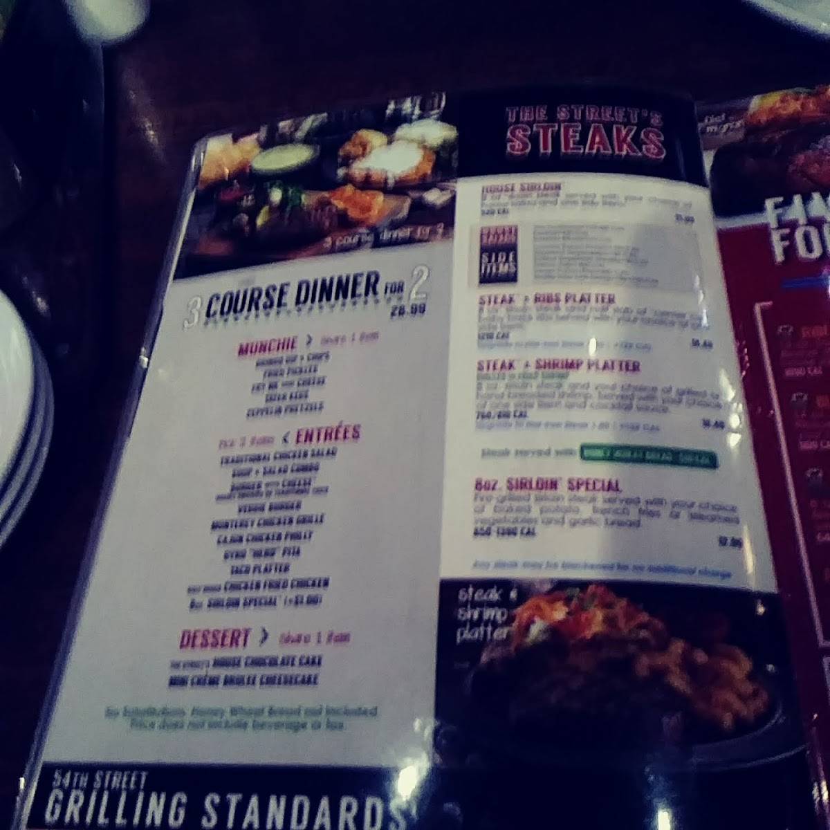 Menu at 54th Street Restaurant & Drafthouse, Live Oak, Pat Booker Rd