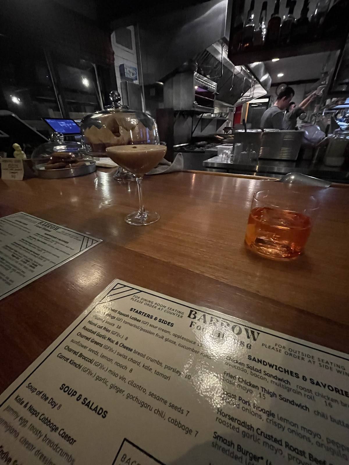 Menu at Barrow Food House, Riverhead