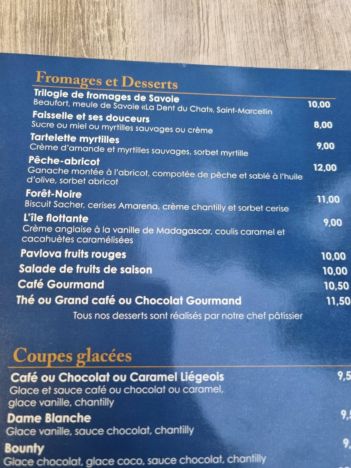 Menu au Brasserie Le Skiff pub et bar, Aix-les-Bains
