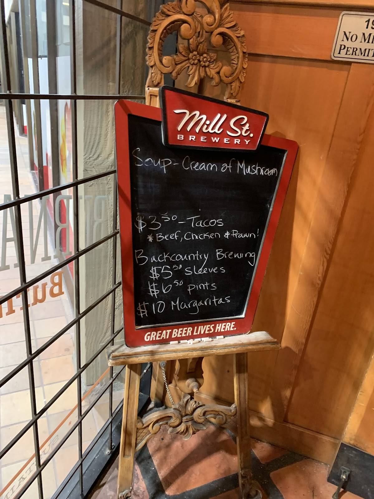 Menu at Hop & Vine Taphouse pub & bar, Burnaby