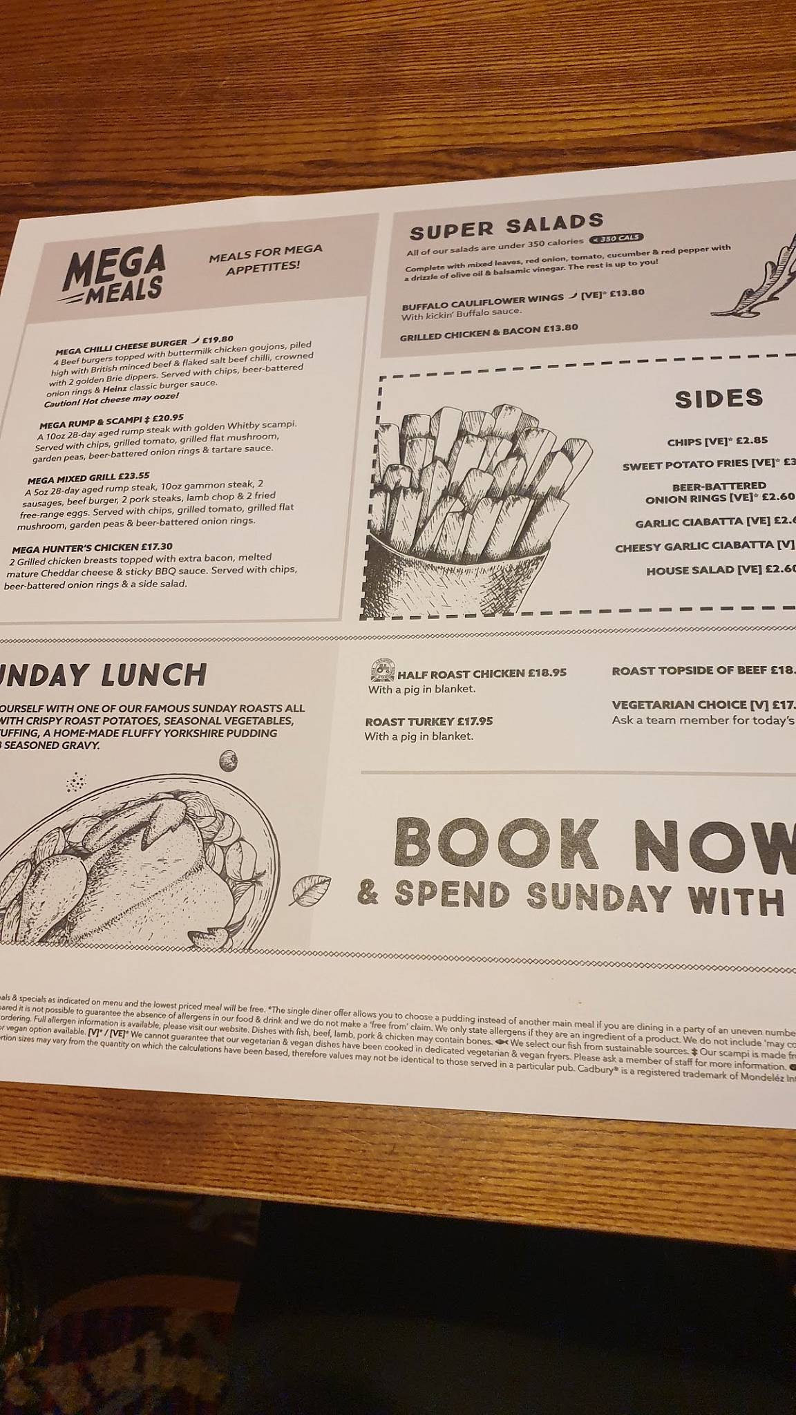 Menu at Red Kite pub & bar, Caerphilly, Nantgarw Rd