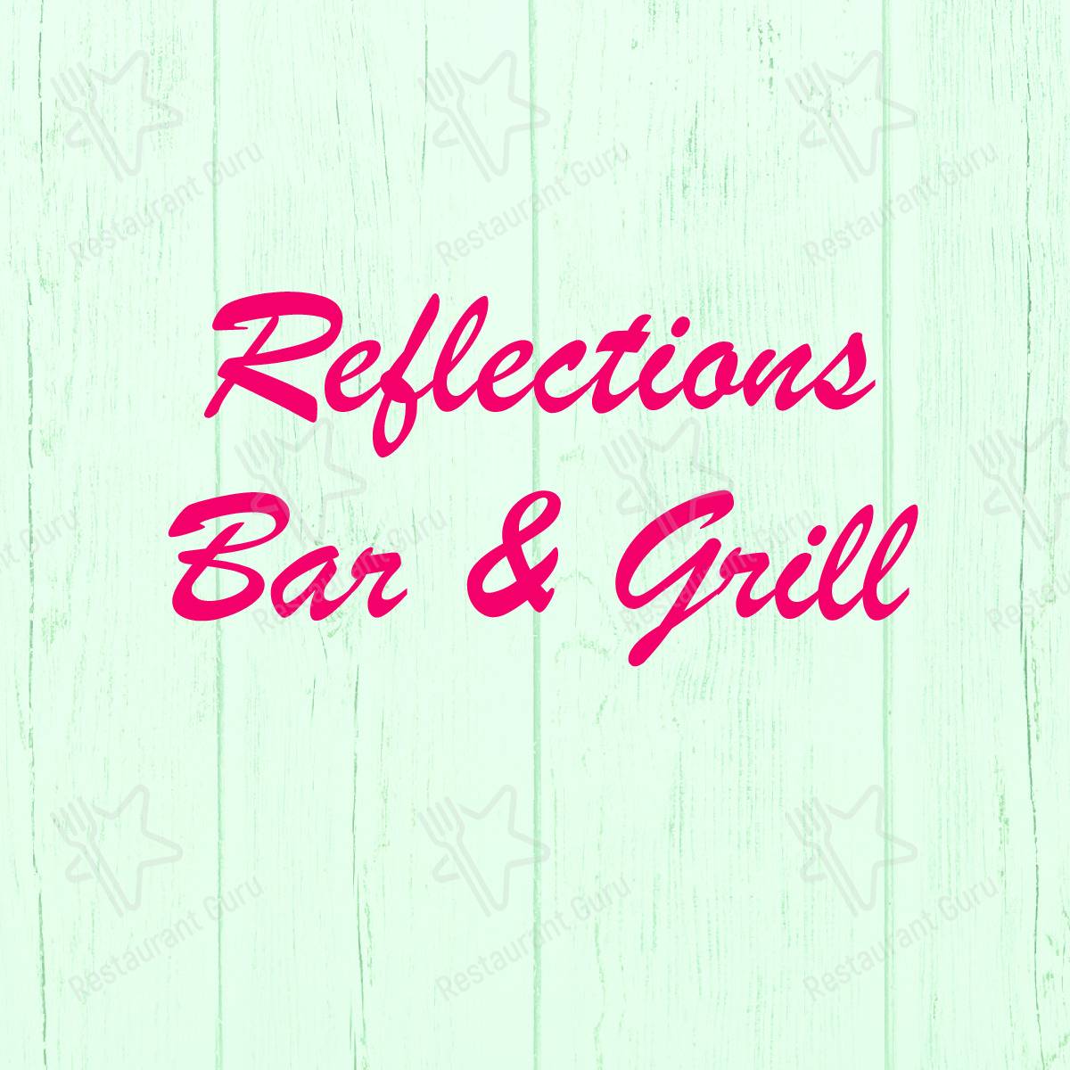 Menu at Reflections Bar & Grill, Riviera Beach
