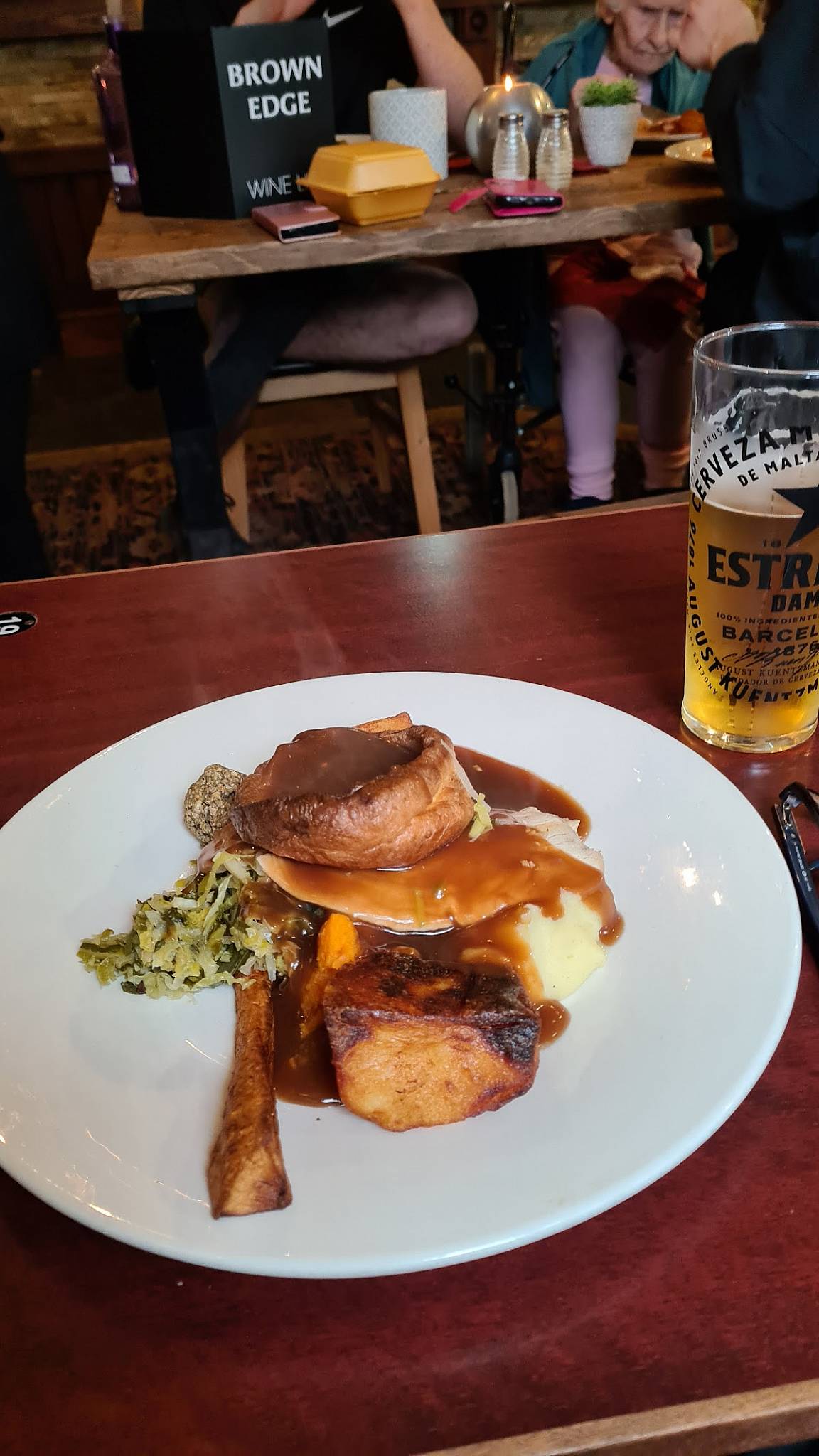 Menu at The Brown Edge pub & bar, St Helens