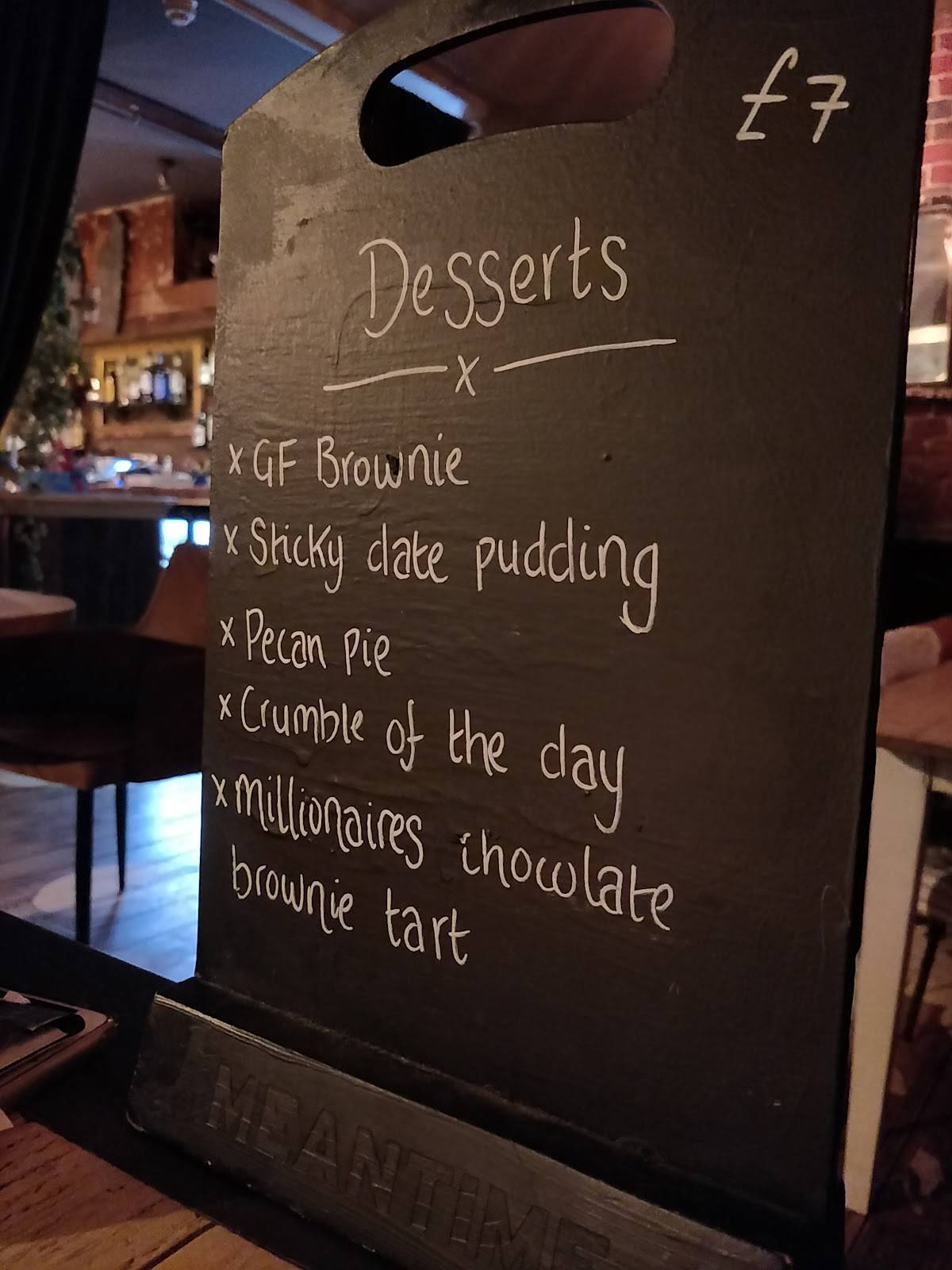 Menu at The Holly Bush pub & bar, Farnham