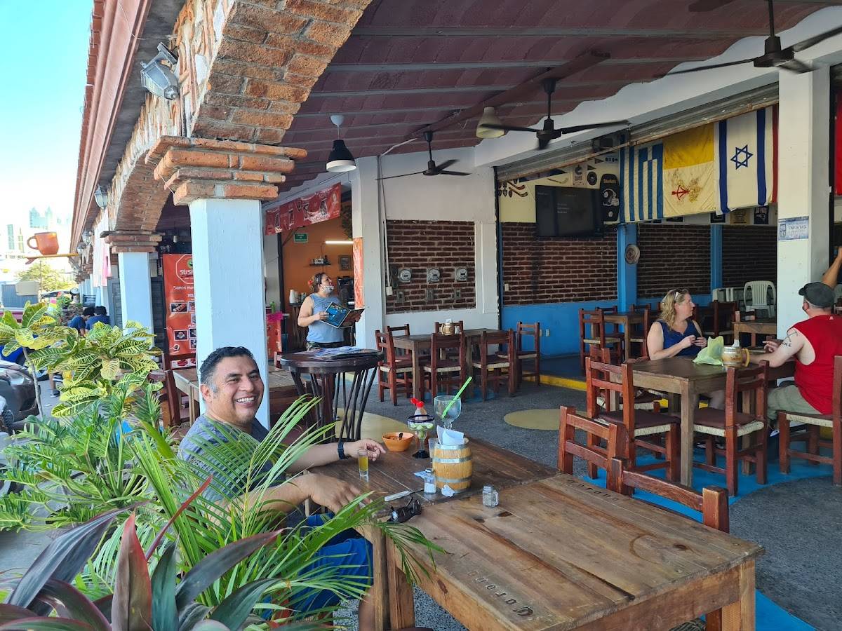 Menu at The Last Drop pub & bar, Mazatlán