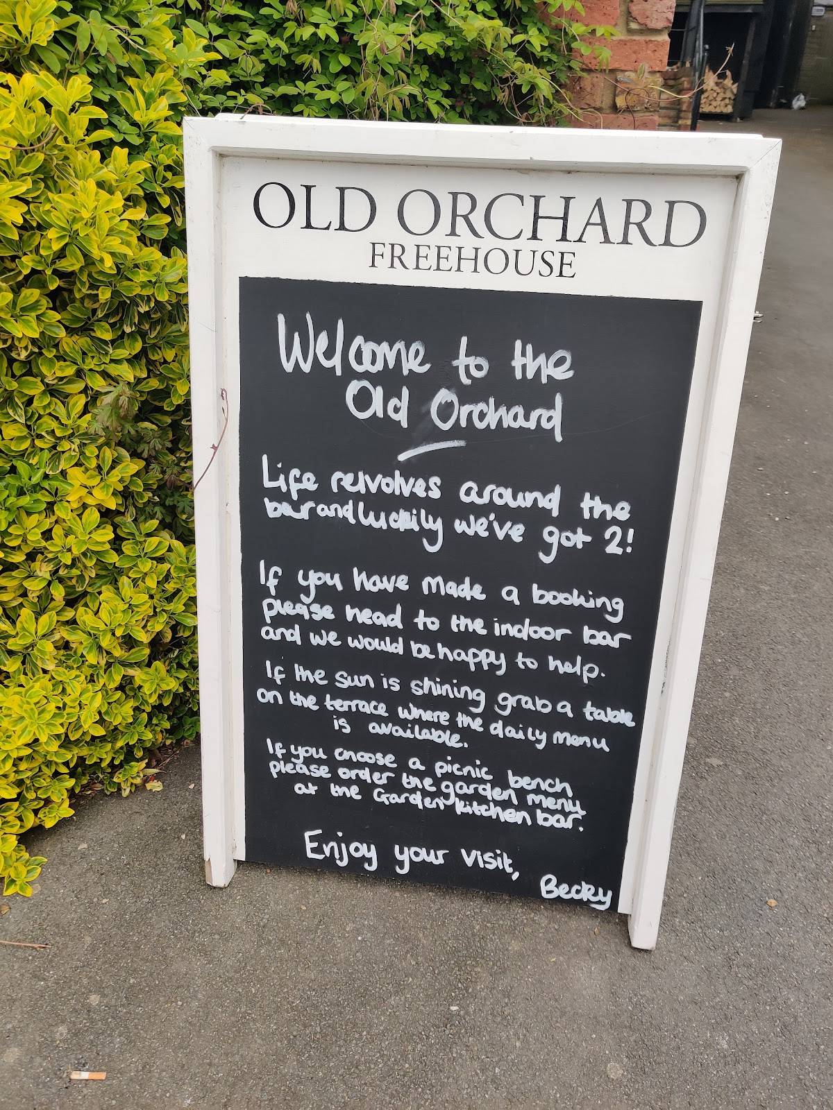 Menu at The Old Orchard pub & bar, Ruislip