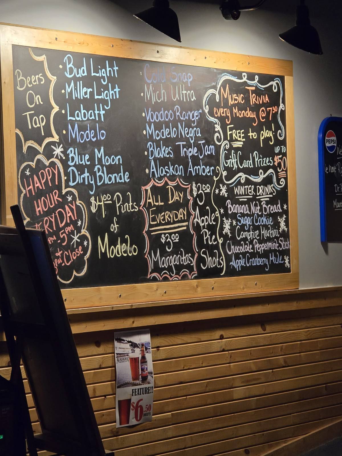 Menu at Wheat & Rye Steak House pub & bar, Allen Park, Allen Rd