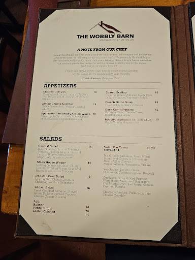 Carta de Wobbly Barn, Killington