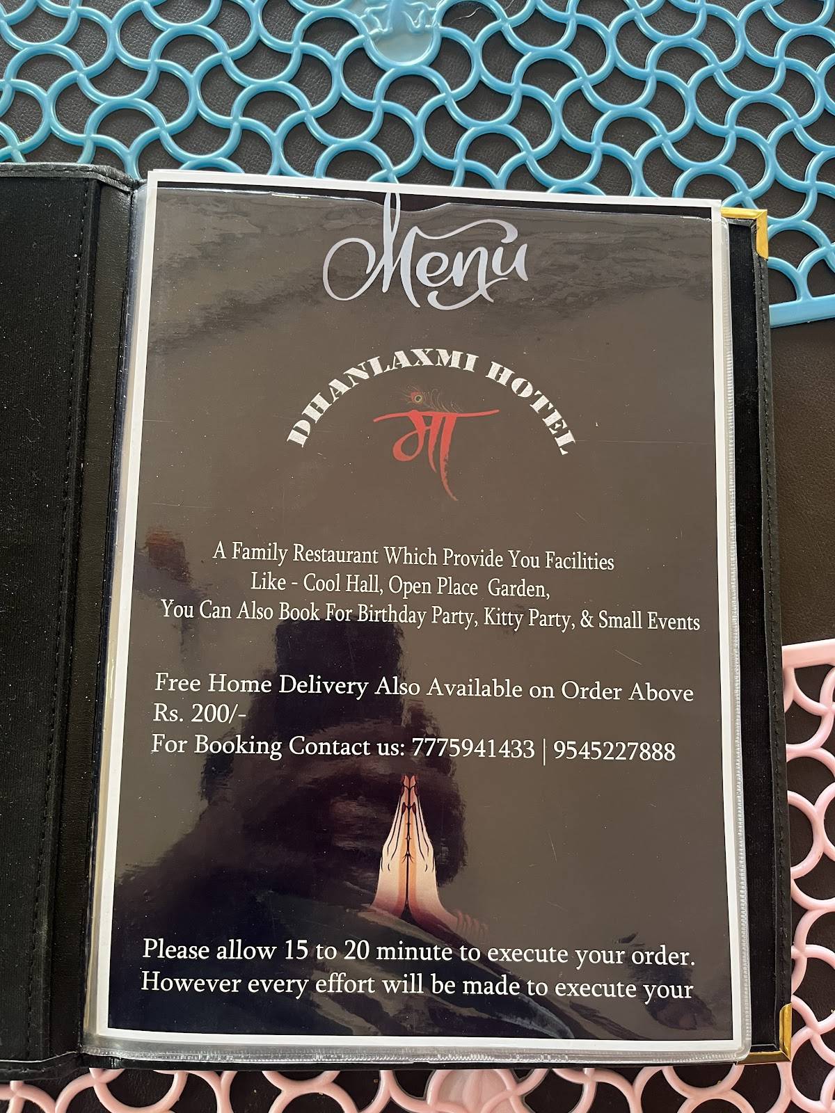 Menu at Pure Veg Restaurant, Mahurgad
