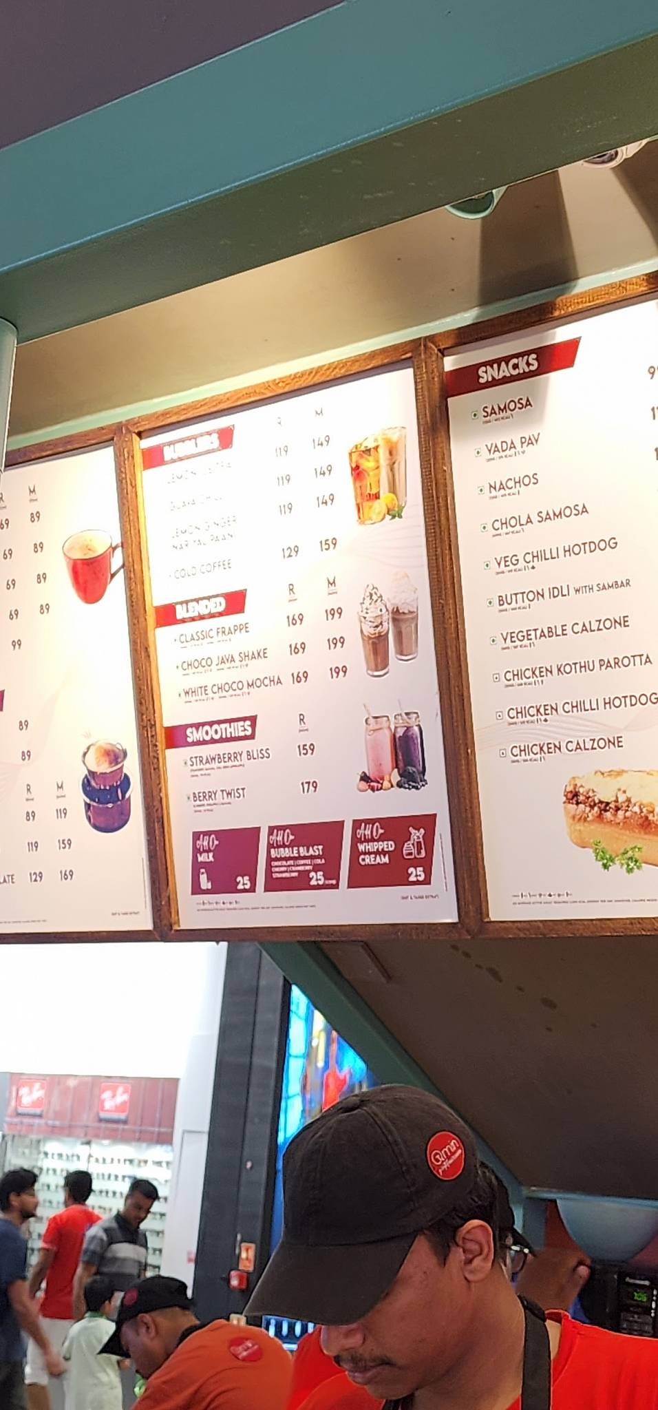 Menu at Qmin, Bengaluru, Lower Ground Floor