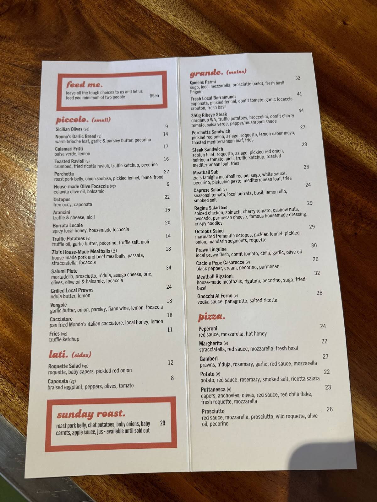 Menu at Queens Tavern pub & bar, Highgate