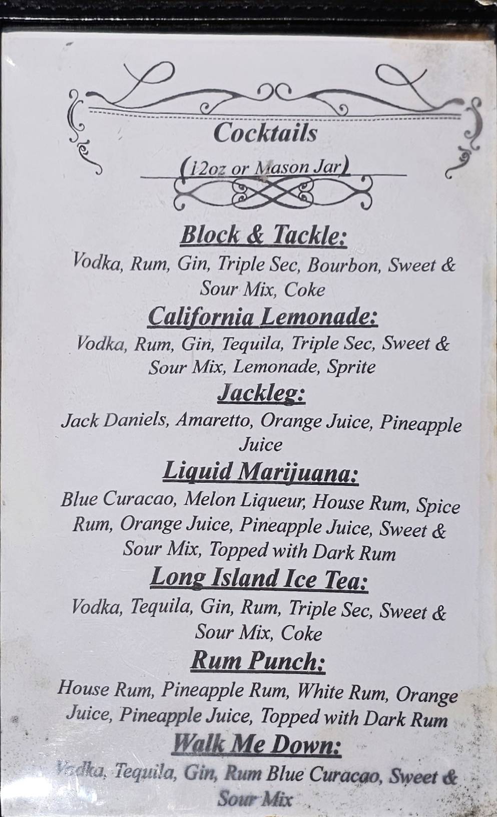 Menu at Rafferty's Restaurant & Bar, Memphis, 505 N Germantown Pkwy