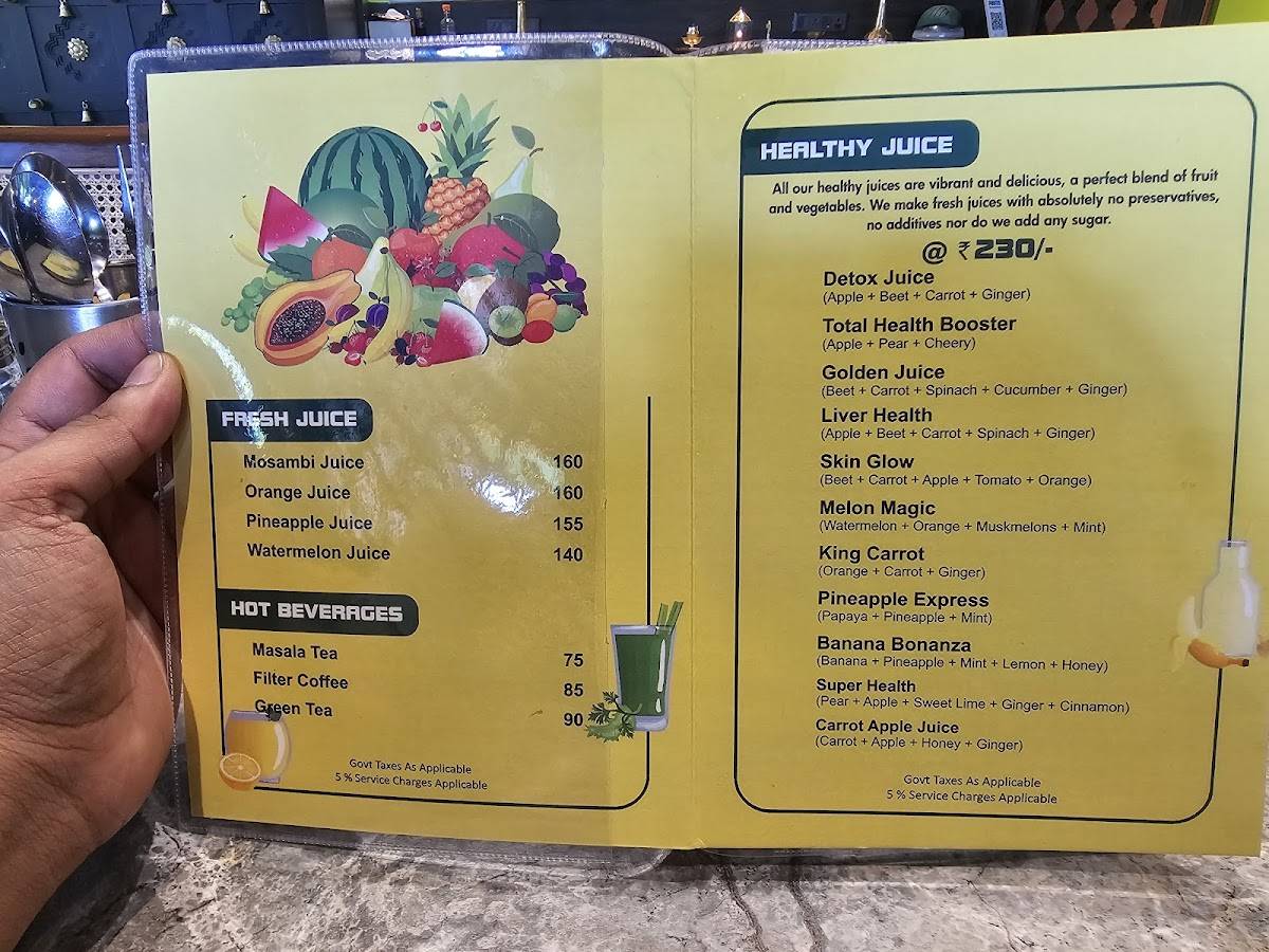 Menu at Banana Leaf Raipur, Raipur