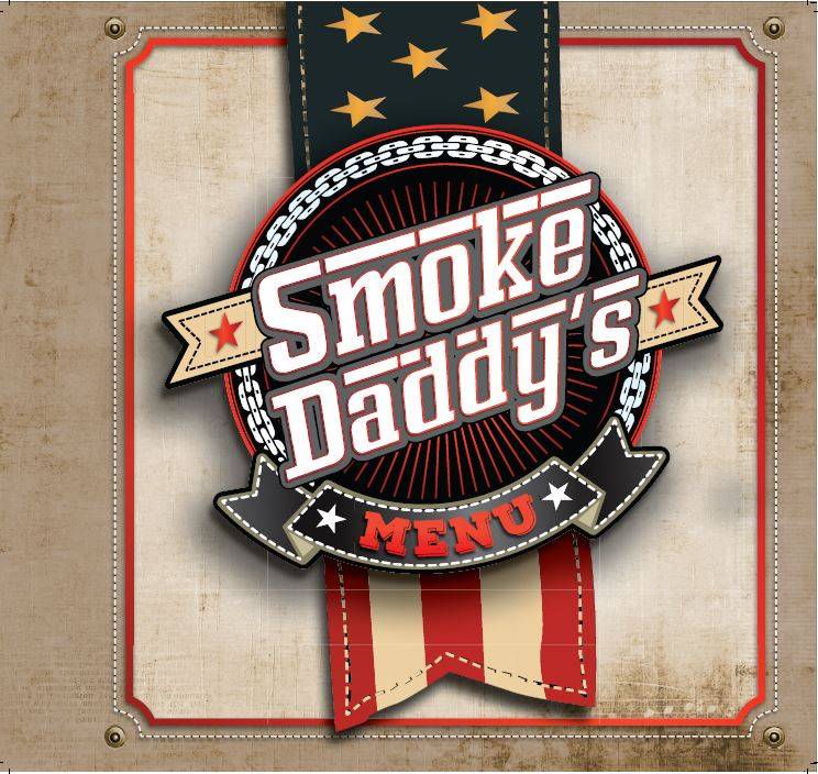 Menu at Smoke Daddy's restaurant, Randburg, Cedar Square Shopping Centre