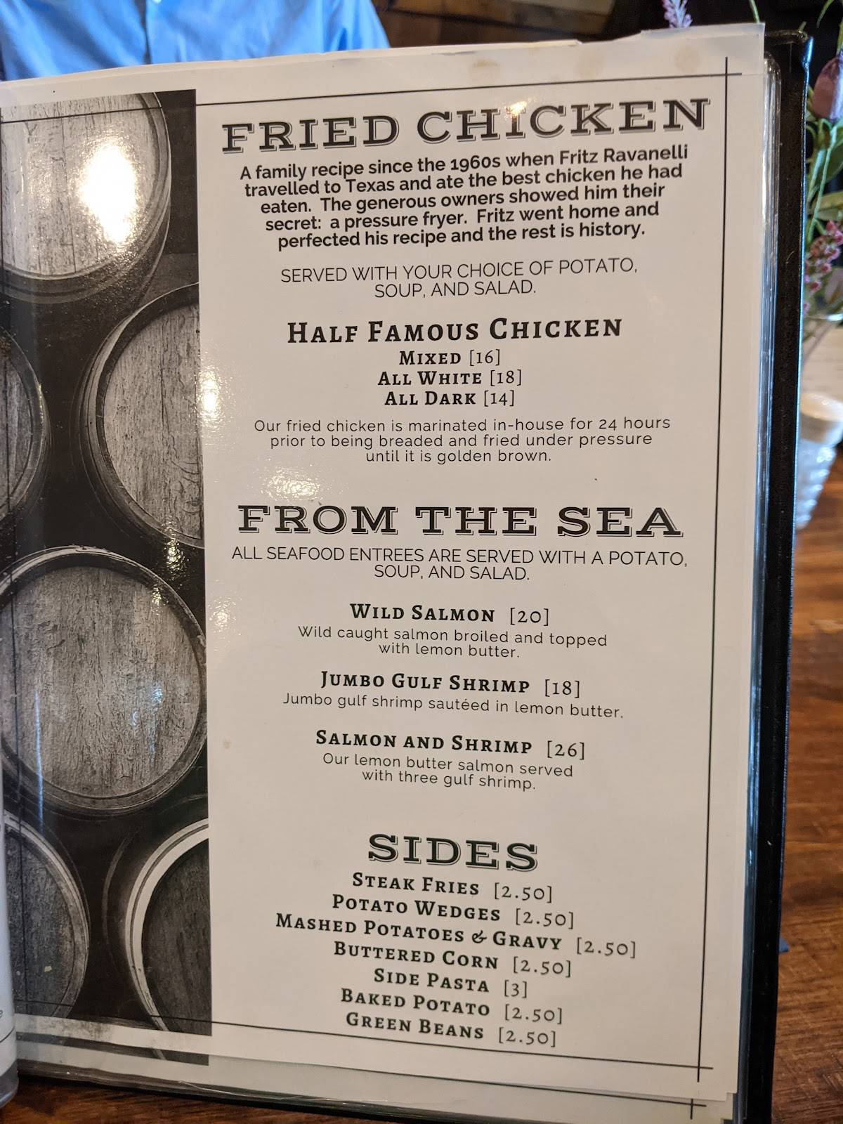 Menu at Ravanelli's Italian Steakhouse & Wine Bar, Collinsville, 26 ...