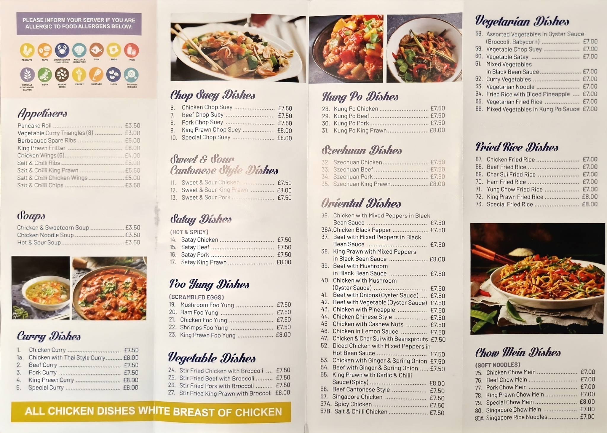 Menu at Raymond's Takeaway fast food, Londonderry