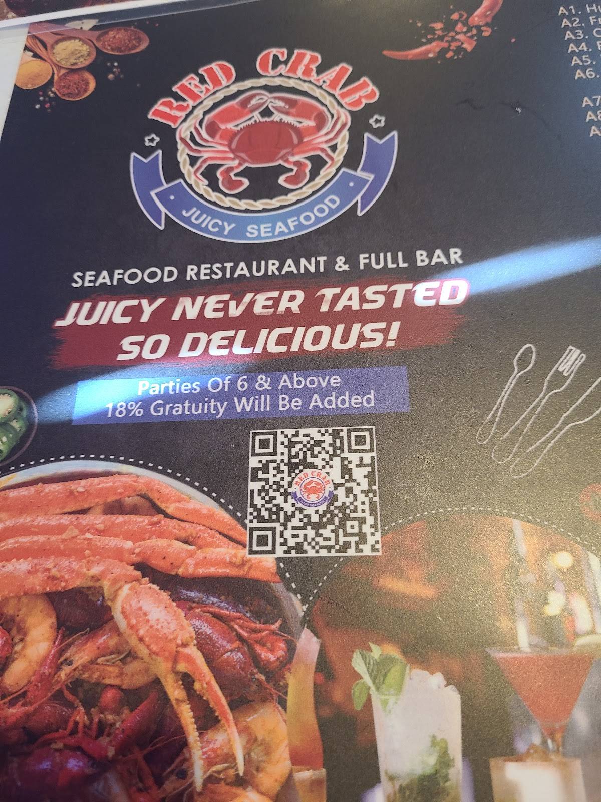 Menu at Red Crab - Juicy Seafood restaurant, Harrisburg