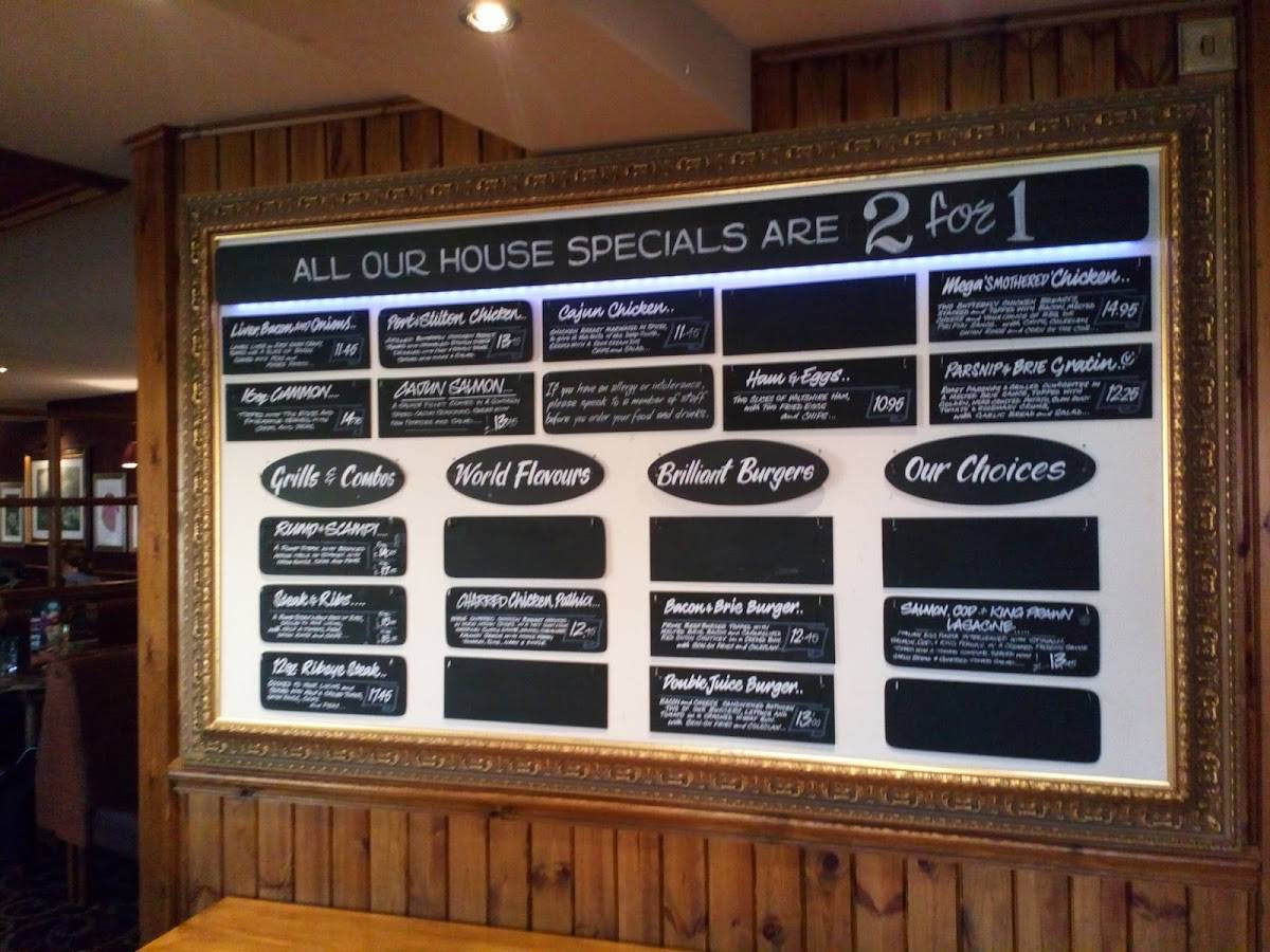 Menu at Red Kite pub & bar, Caerphilly, Nantgarw Rd