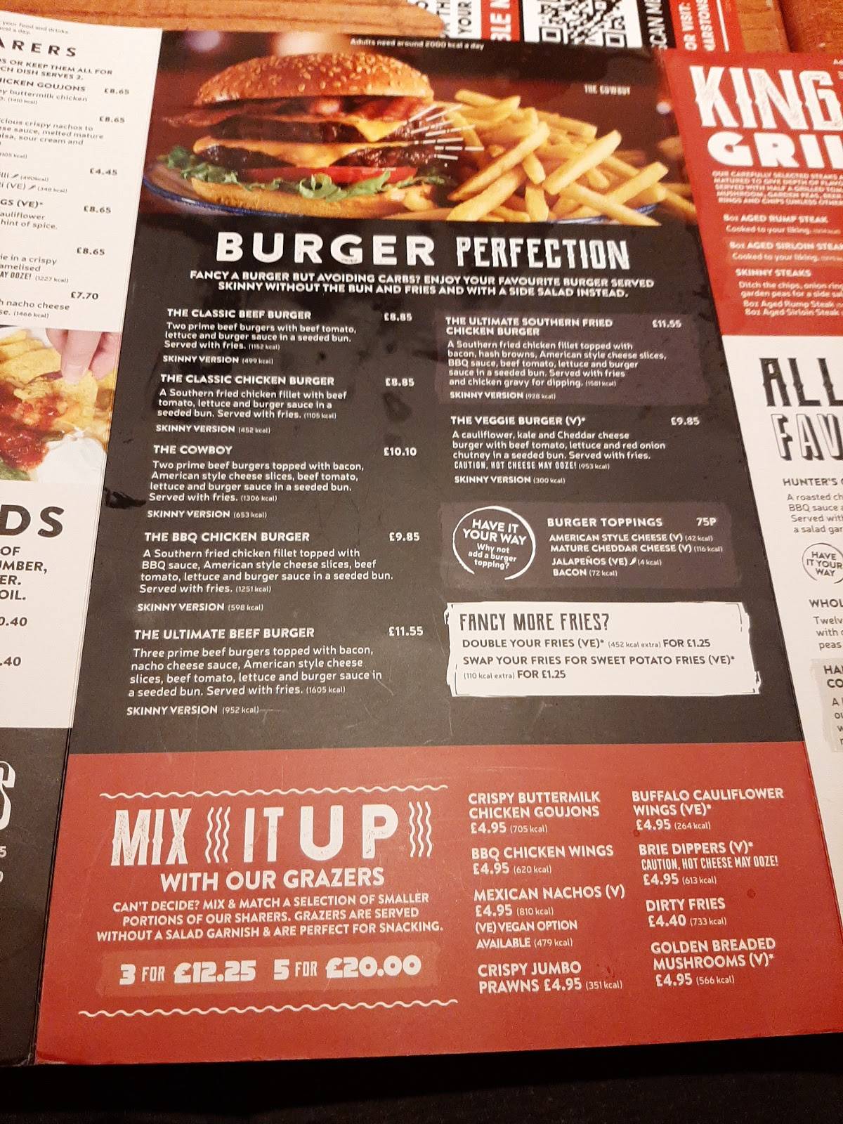 Menu at Red Kite pub & bar, Caerphilly, Nantgarw Rd