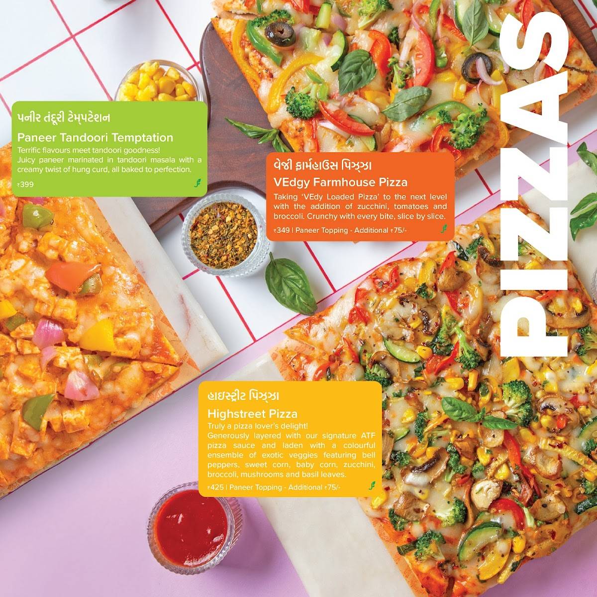 Menu at ATF Square (Pure Veg. Restaurant) - Vapi, Vapi