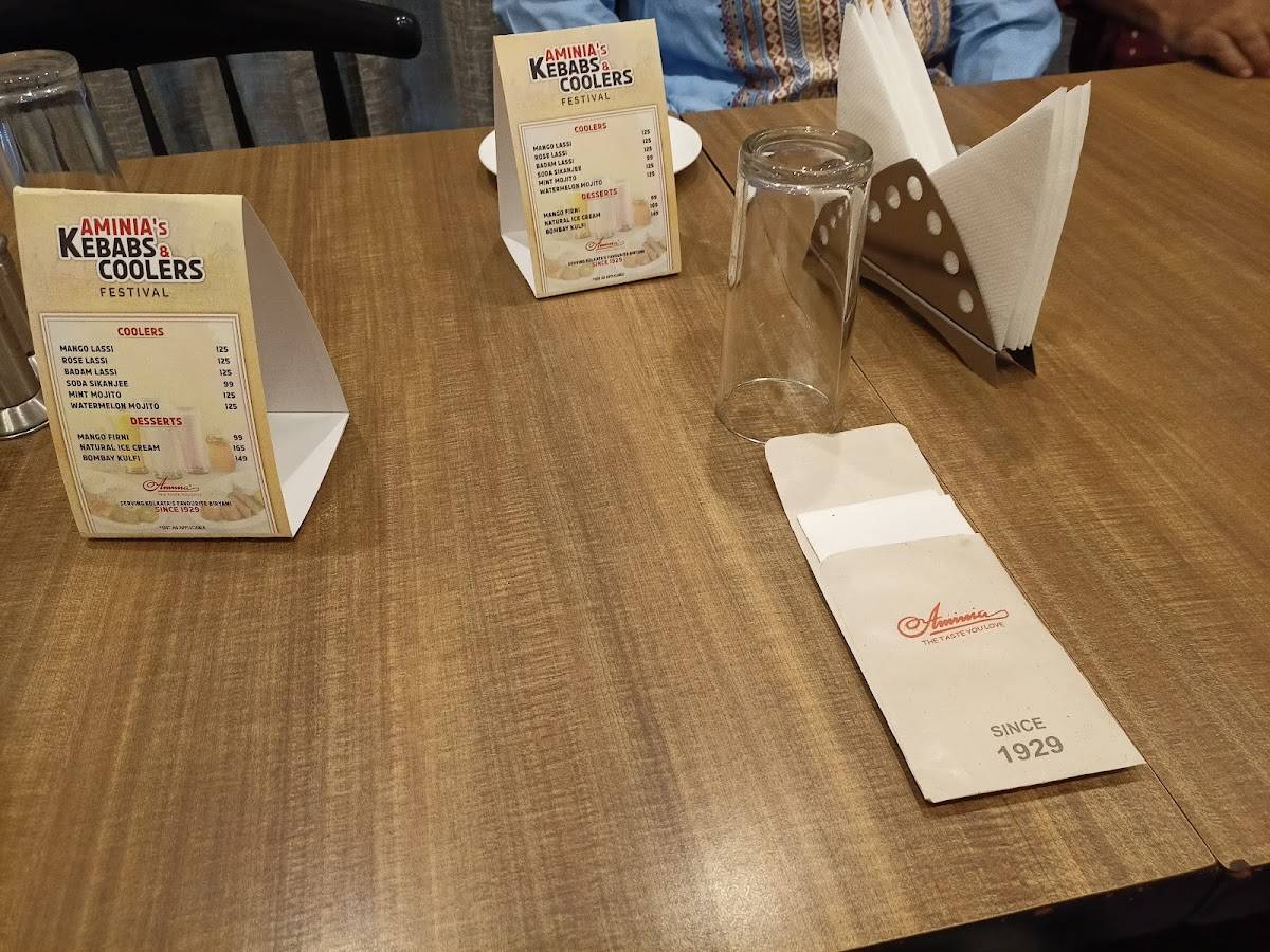 Menu at Aminia Restaurant - Golpark, Kolkata, 57